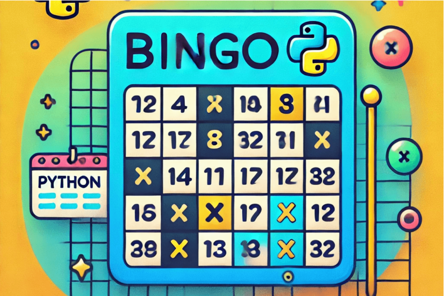 Pythonで作る「ビンゴゲーム」 | ki-hi-ro.com