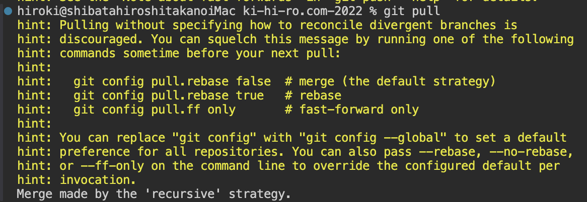 git pullをした時の「error: Your local changes to the following files would be overwritten by merge」につい ...